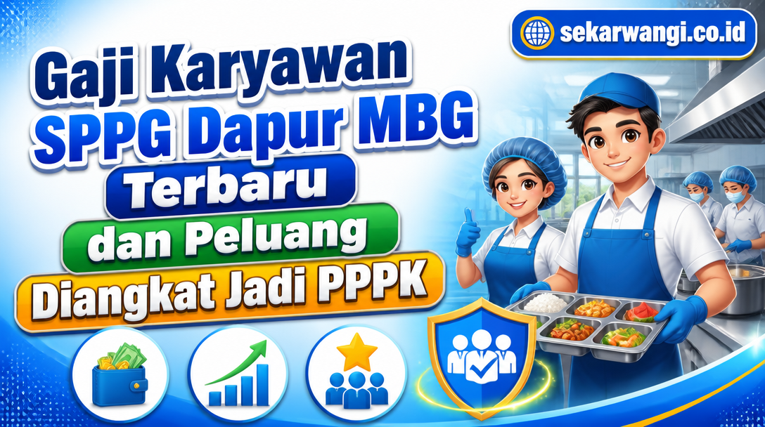 Gaji Karyawan SPPG Dapur MBG Terbaru dan Peluang Diangkat Jadi PPPK